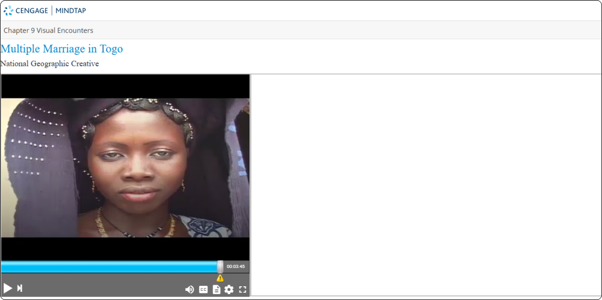 SAAF - Troubleshooting Missing Video Case Questions in MindTap